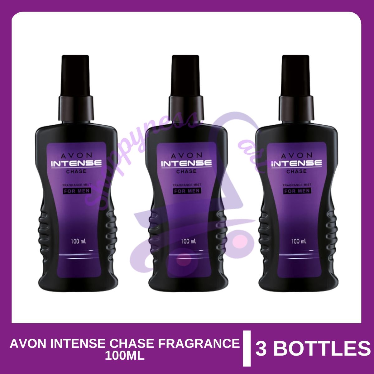AVON Intense CHASE Fragrance Mist for men 100 ml ( 3 BOTTLES ) | Lazada PH