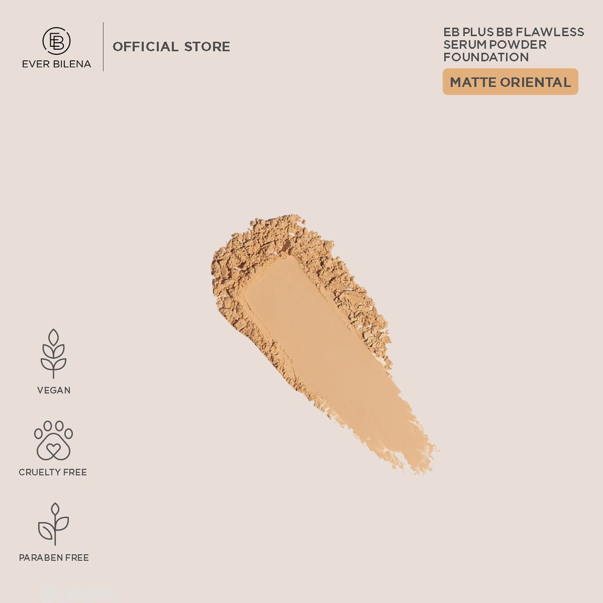 EB Plus BB Flawless Serum Powder Foundation 8g [Makeup, Full Coverage ...