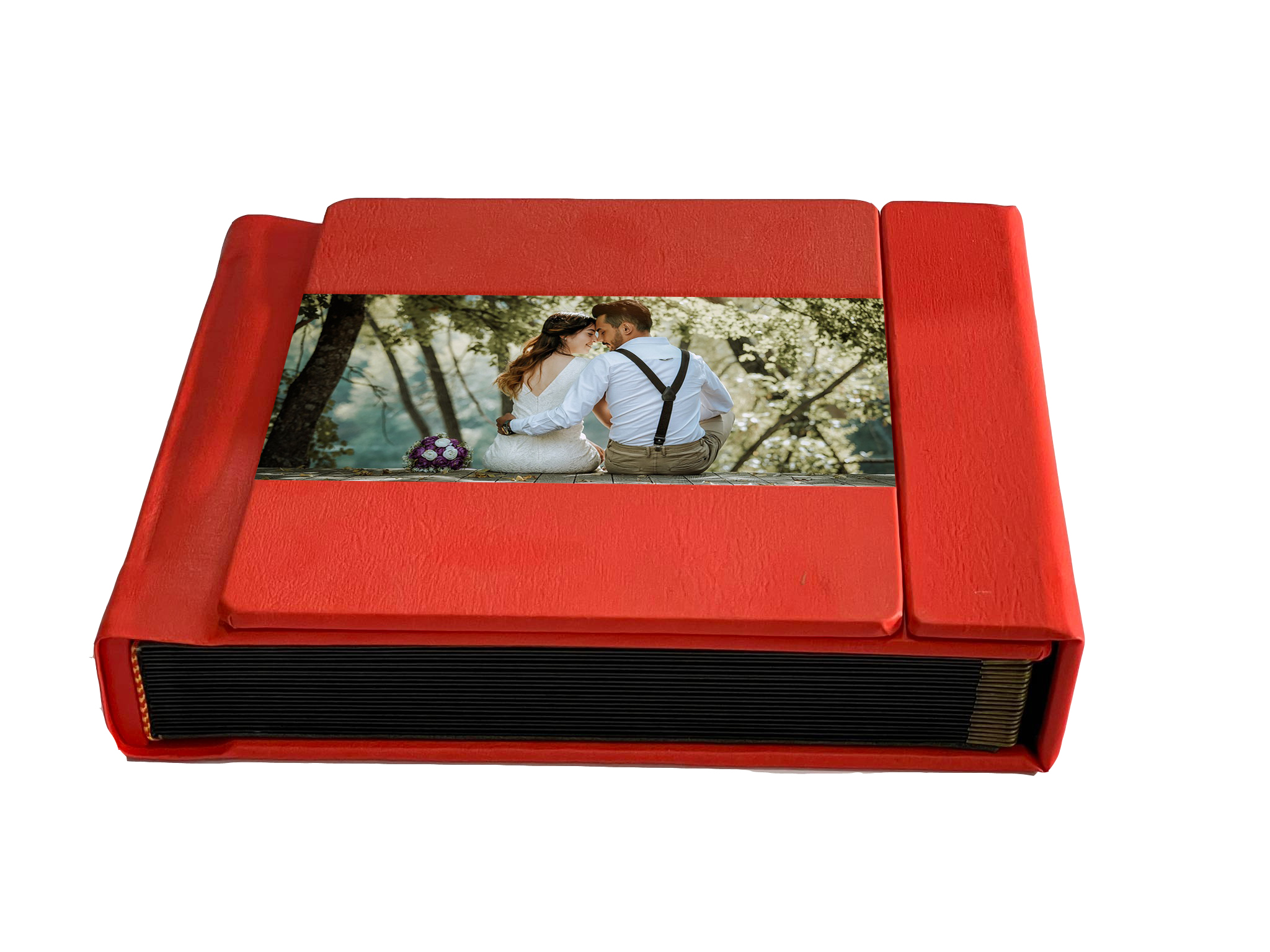 8R Photobook Photo Album Landscape With 4X8 Canal, With Magnetic Cover ...