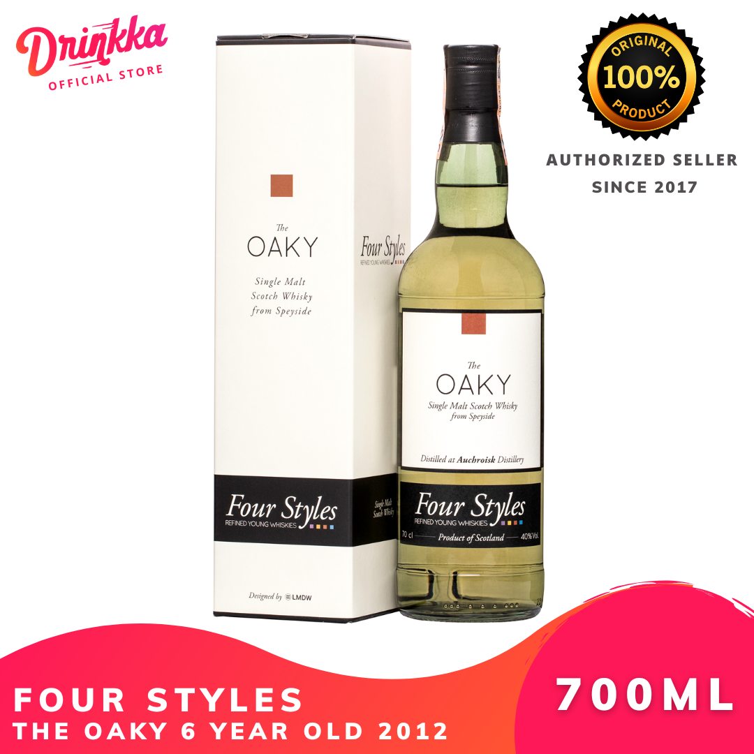 Four Styles - The Oaky - Auchroisk 6 Year Old 2012 700ml | Single Malt ...