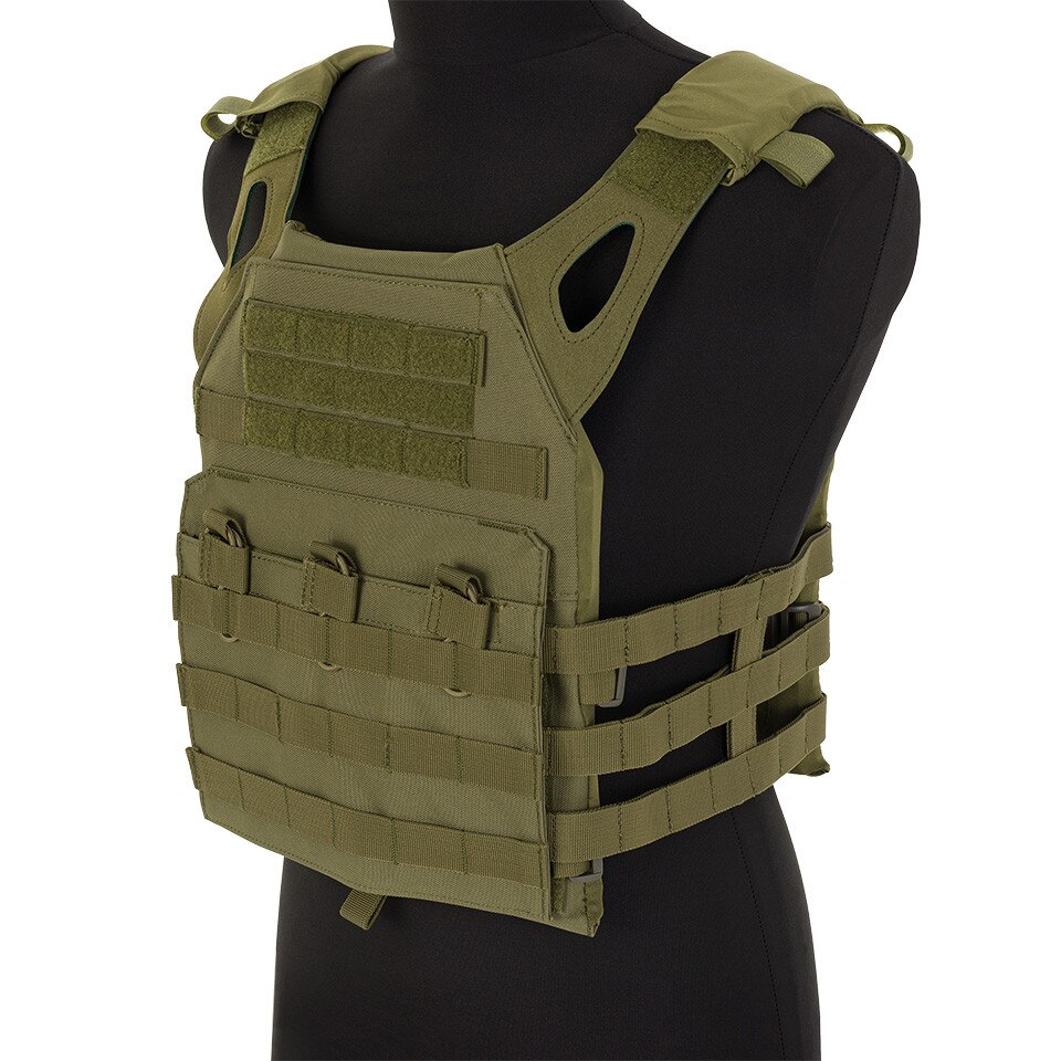 JPC Tactical Lightweight MOLLE Tactical Vest with Retention Cords ...