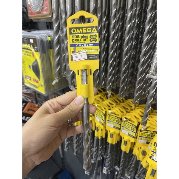 SDS PLUS DRILL BIT FOR CONCRETE CROSS TIPE AVY DUTY OMEGA ORIGINAL ...