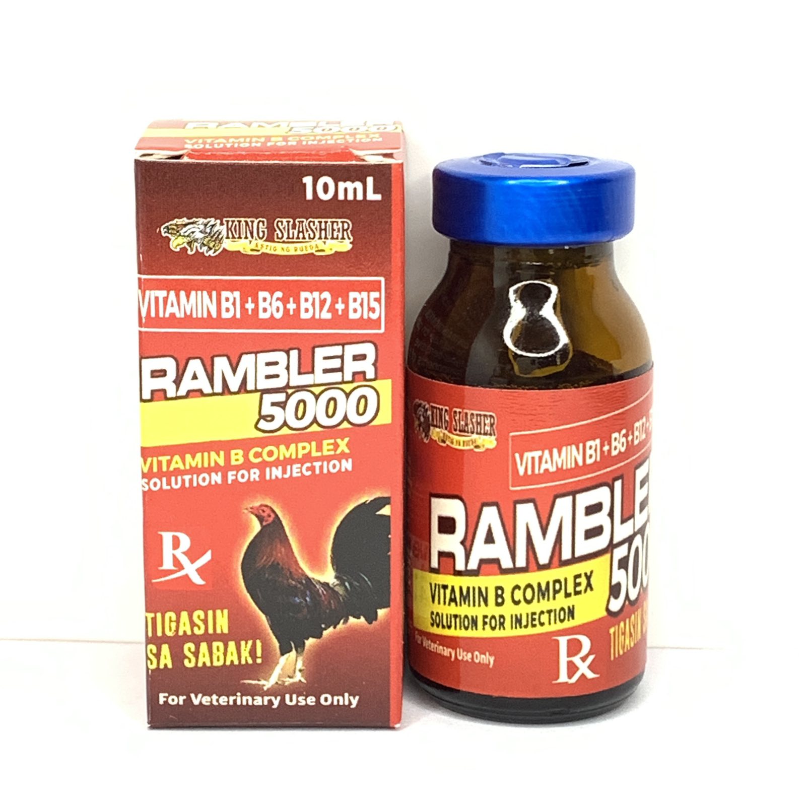 [SOUTH VET] 1pc King Slasher Rambler 5000 10ml Solution for Injection | Vitamin B Complex for ...