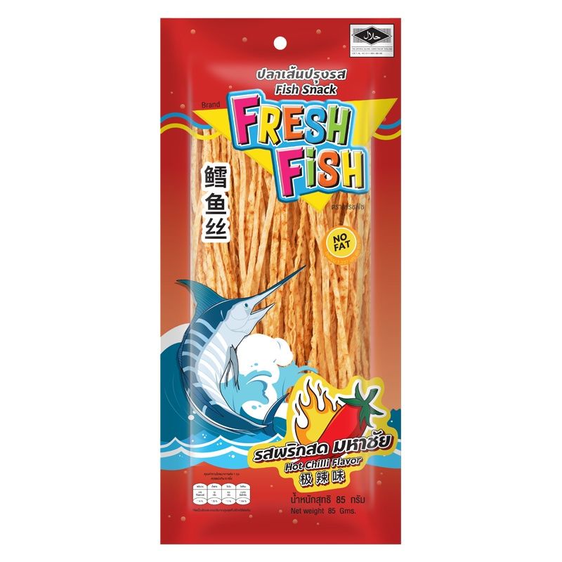 Fresh Fish Thai Fish Strip Snack 85grams♚ | Lazada PH