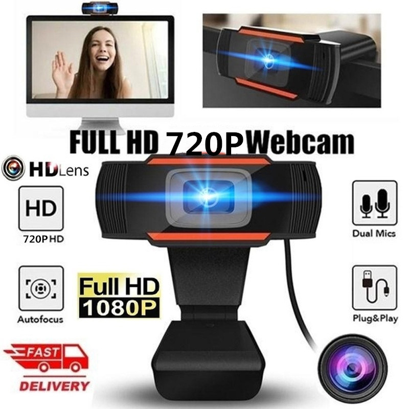 🛒Fast Delivery&COD🛒Webcam for pc/Webcam for laptop/2K/720P HD Webcam ...