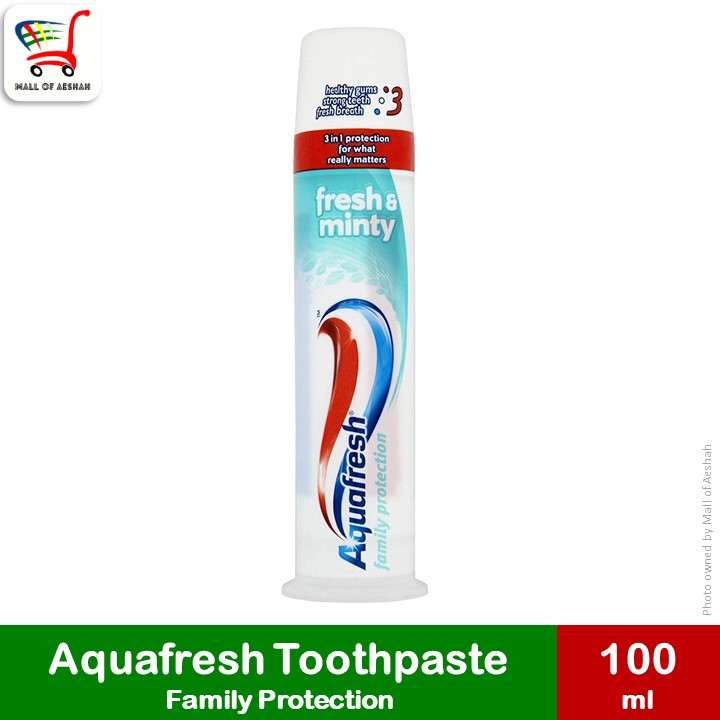 [Imported] Aquafresh Toothpaste - Triple Protection | Family Protection ...
