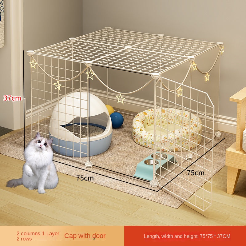 [ COD& in stock ]Cat fence cat cage household pet fence indoor transparent cat isolation cat ...