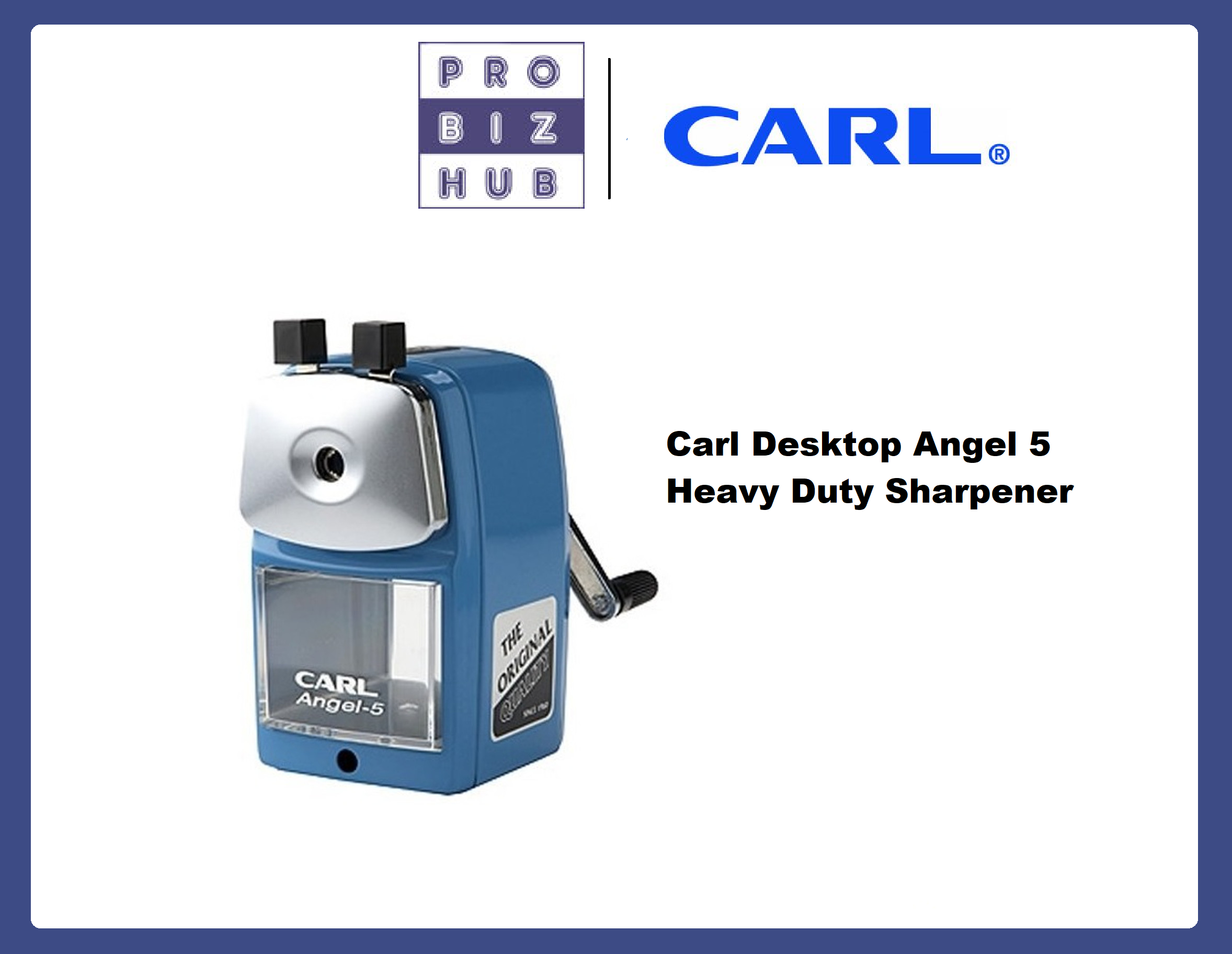 Carl Angel-5 Heavy Duty Sharpener (Original Carl brand) | Lazada PH
