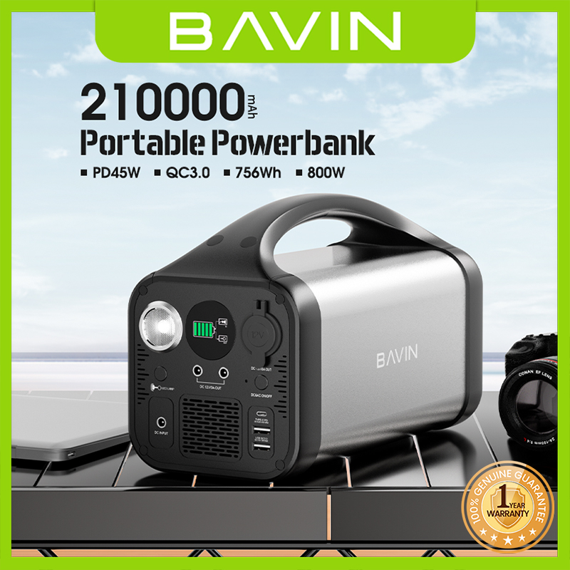 BAVIN PS800 // PS1000 210000mAh Multifunctional Portable Energy Supply ...