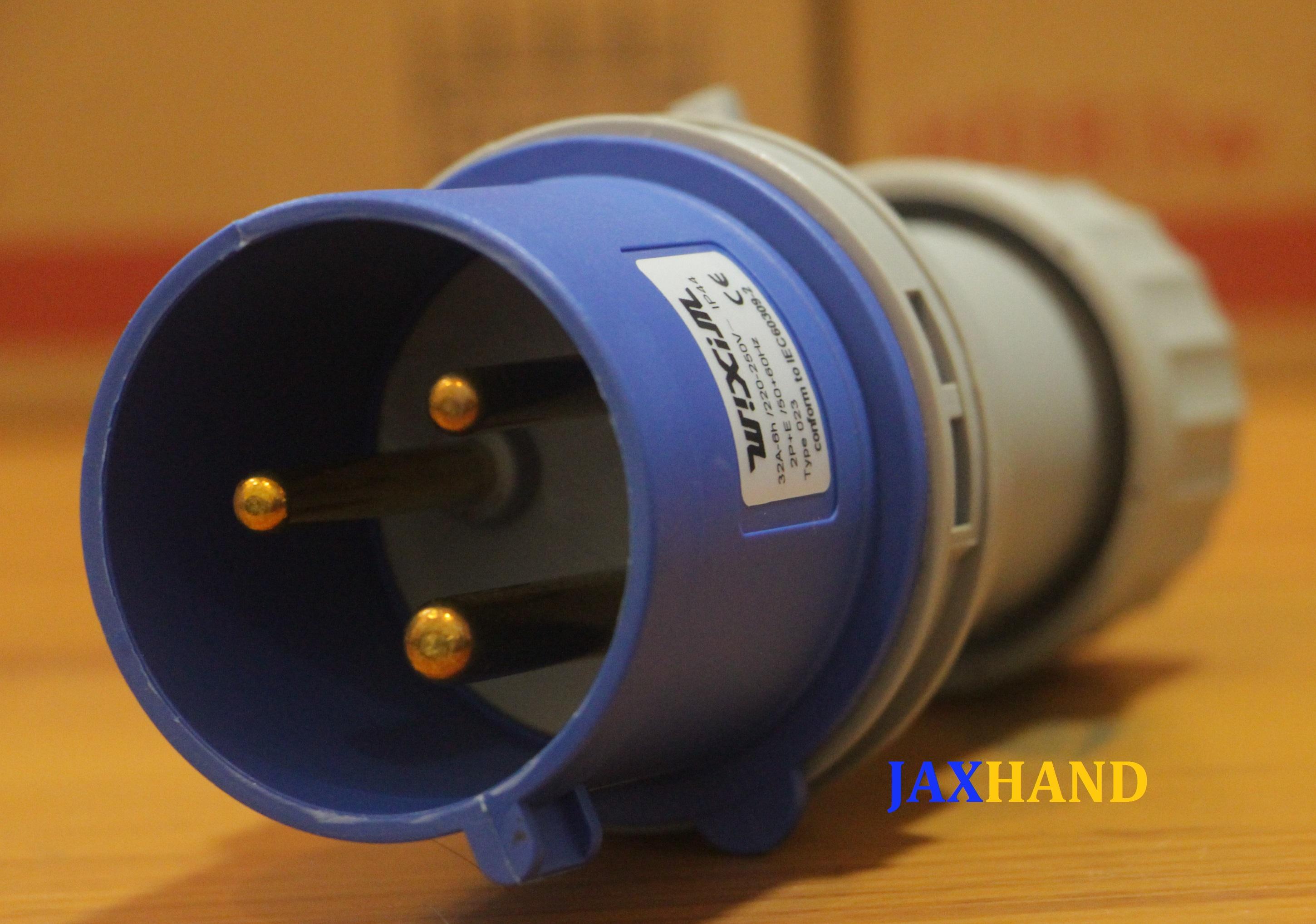 Industrial Plug 16A 3P IP44 Blue 2P+E, CEE | Lazada PH