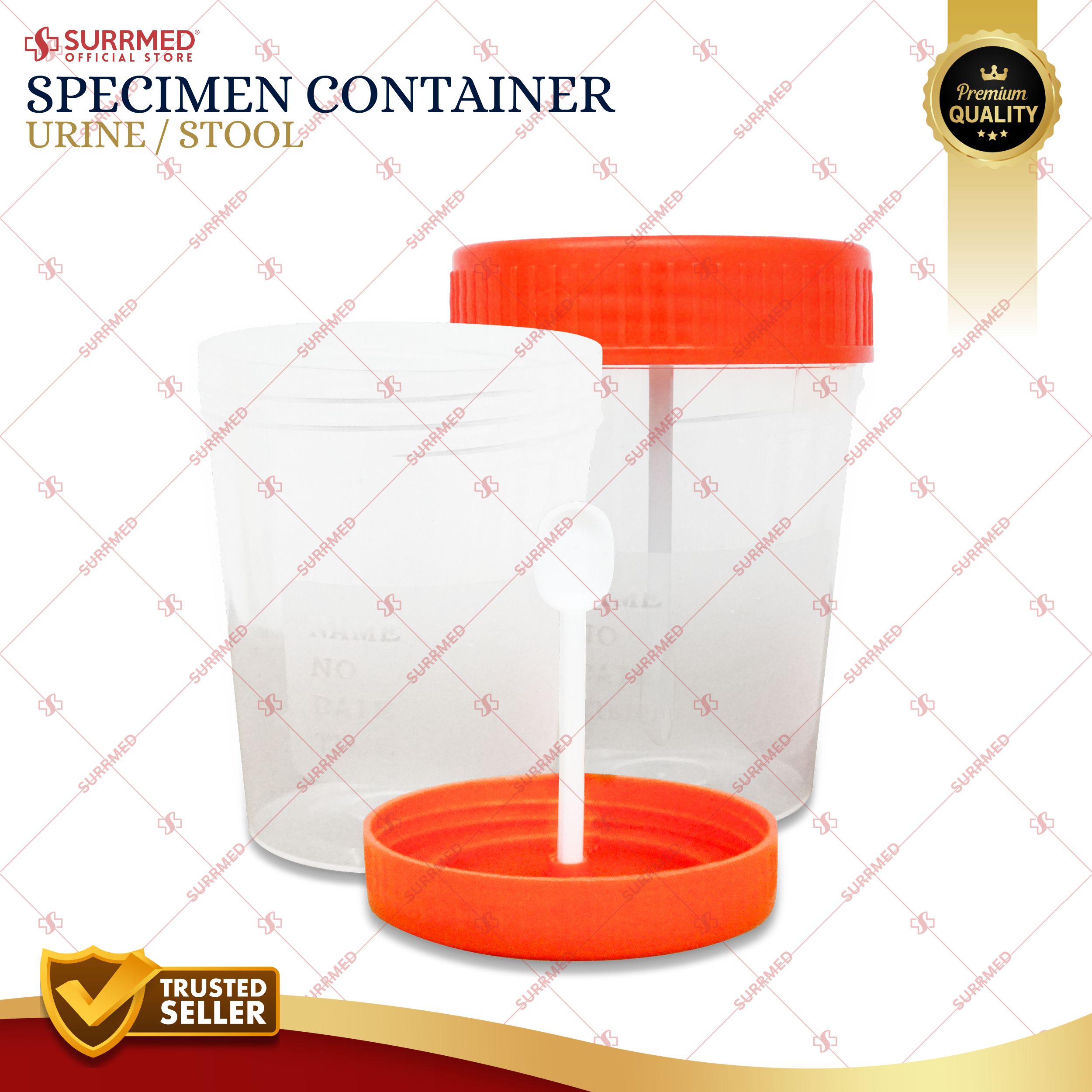 SURRMED SPECIMEN COLLECTION CONTAINER (URINE/STOOL) | Lazada PH