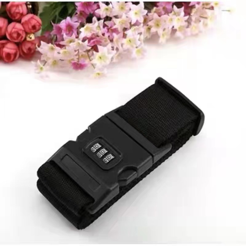 HTF Travel Adjustable Luggage Belt Strap With Password Lock | Lazada PH