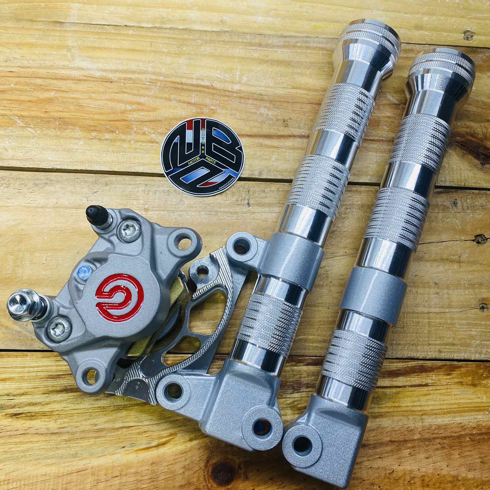 Lighten Front Shock And 2Pot Brembo Caliper MIO Bracket SB concept ...