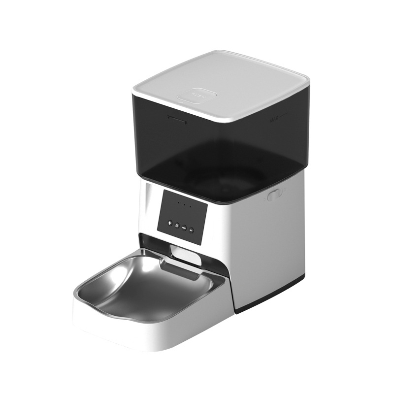 Pet feeder 4L capacity Smart chronograph automatic feeding device cat ...