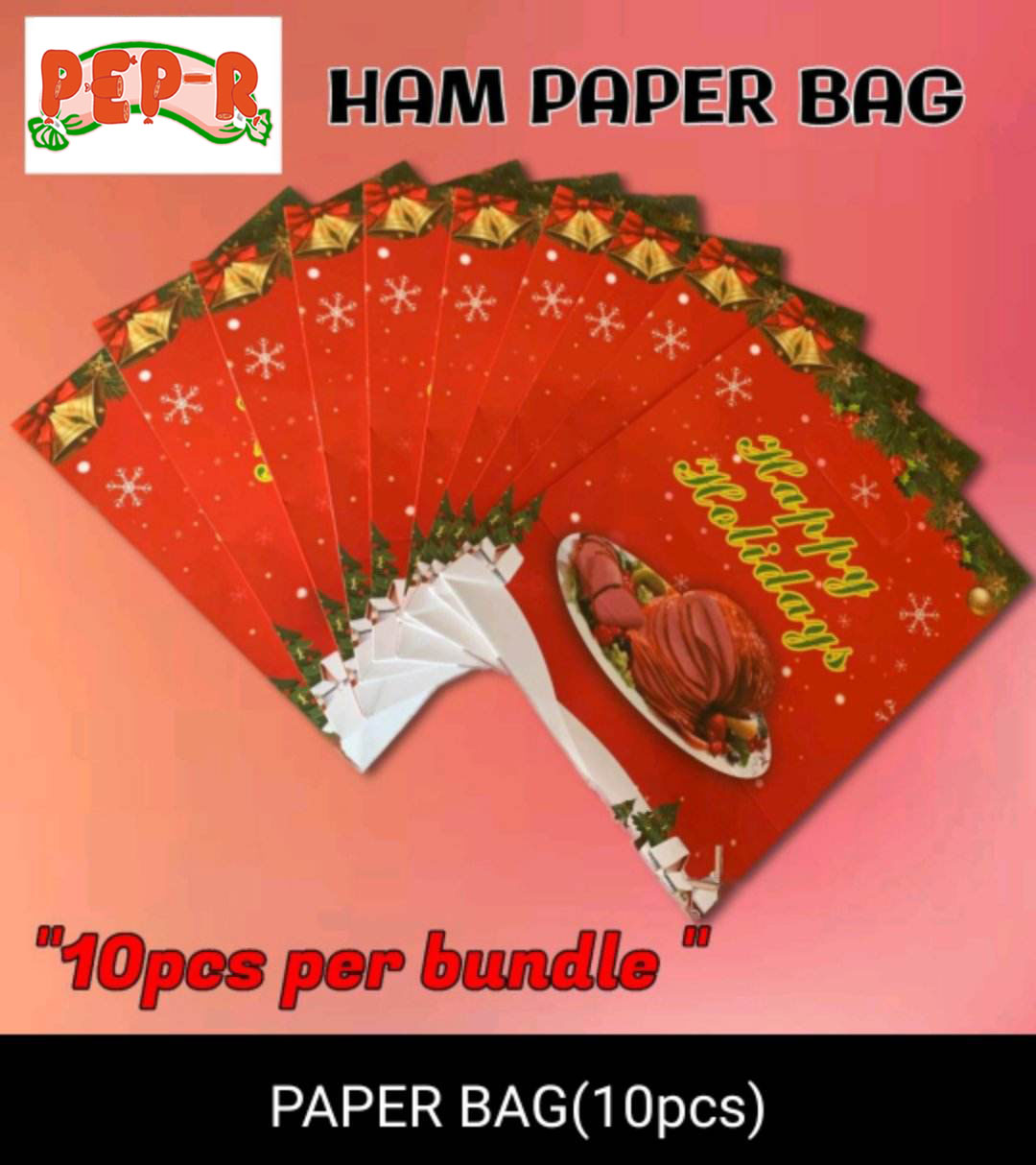 Ham Bag 10pcs/bundle Ham Plastic Bag / Ham Paper Bag for Ham | Lazada PH