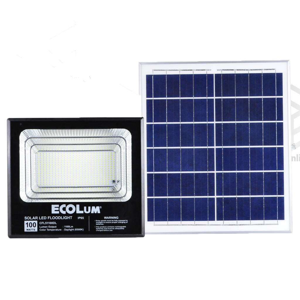 Firefly Ecolum Solar Led Floodlight Flood light 40W / 400 Lumens ...