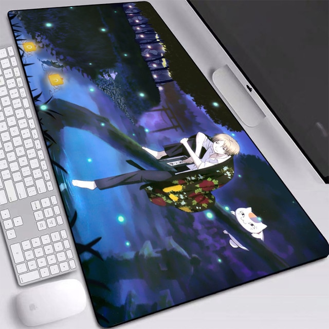 Anime Warm Natsume Boy Mouse Pad Gamer New Custom Large Mouse Mat Desk ...
