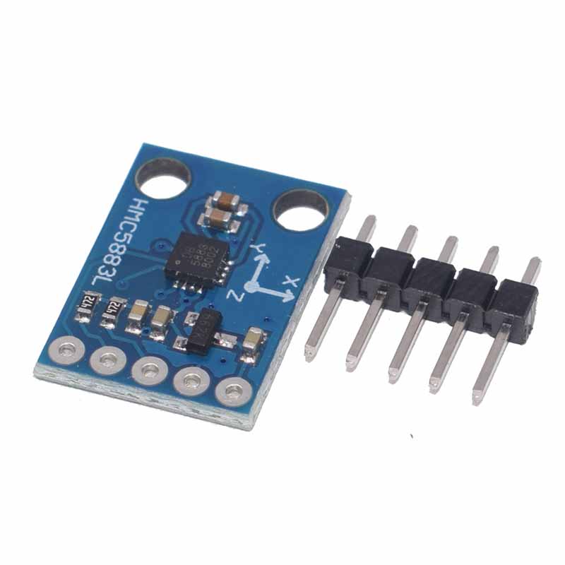 Three-axis magnetic field module GY-273 3V-5V HMC5883L three-axis ...