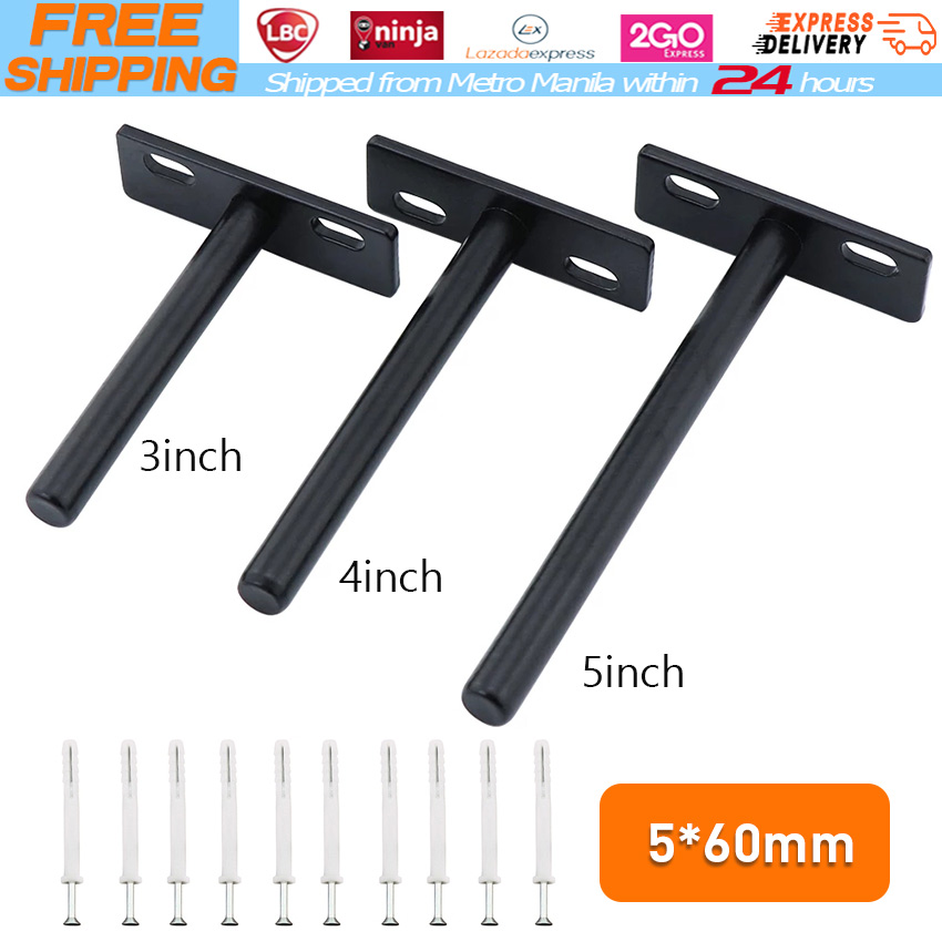 【Local Warehouse】【3/4/5Inch】Hidden Support Shelf Concealed Wall Bracket ...