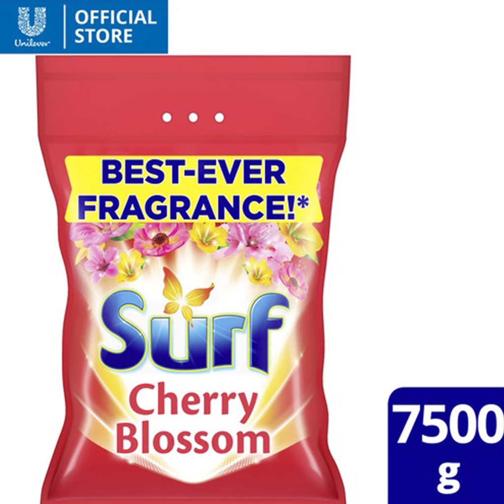 ☛Surf Cherry Blossom Laundry Powder Detergent 7.5kg Pouch | Lazada PH