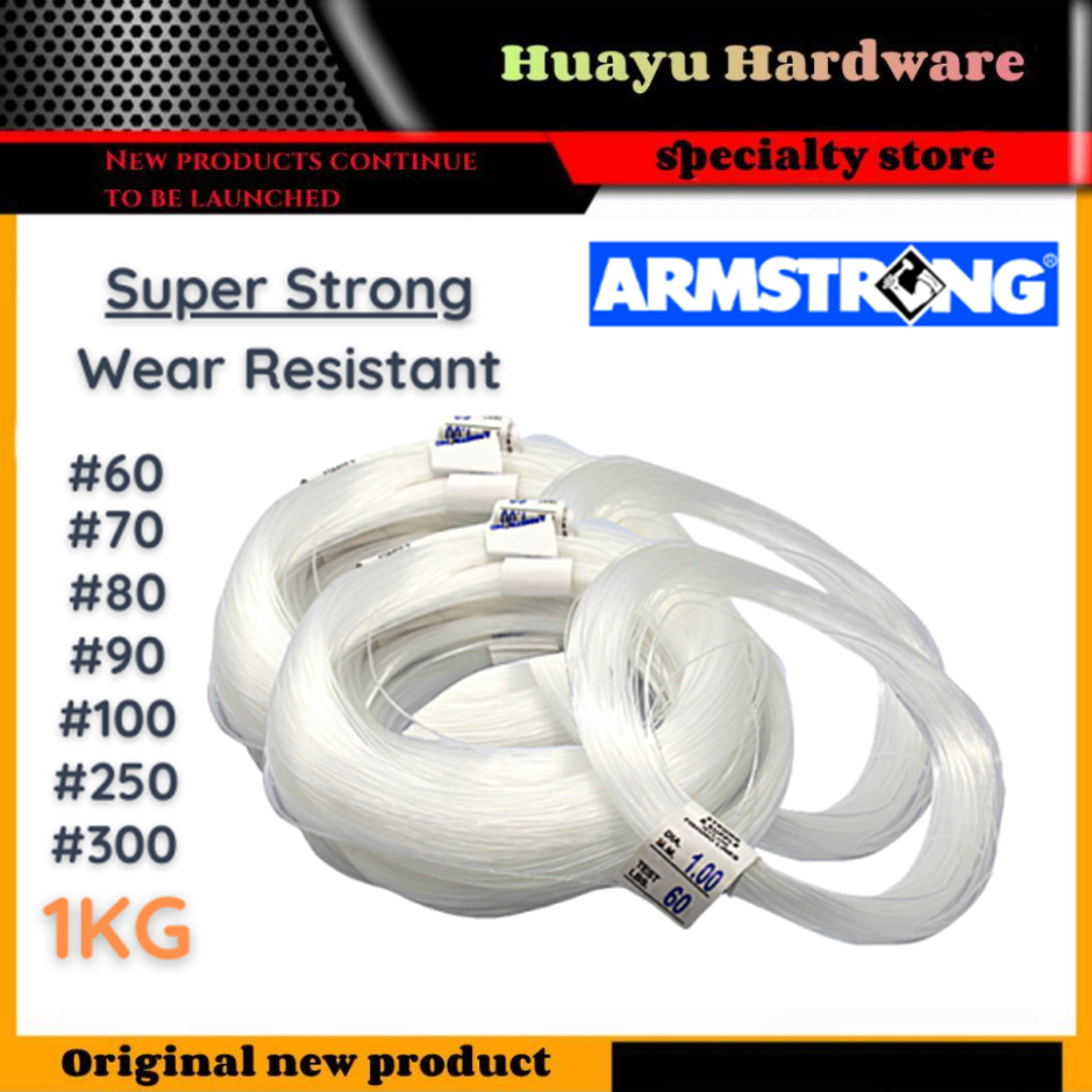 ARMSTRONG Tanse Nylon Line Tansi Nylon Fishing Line Super Strong Per ...