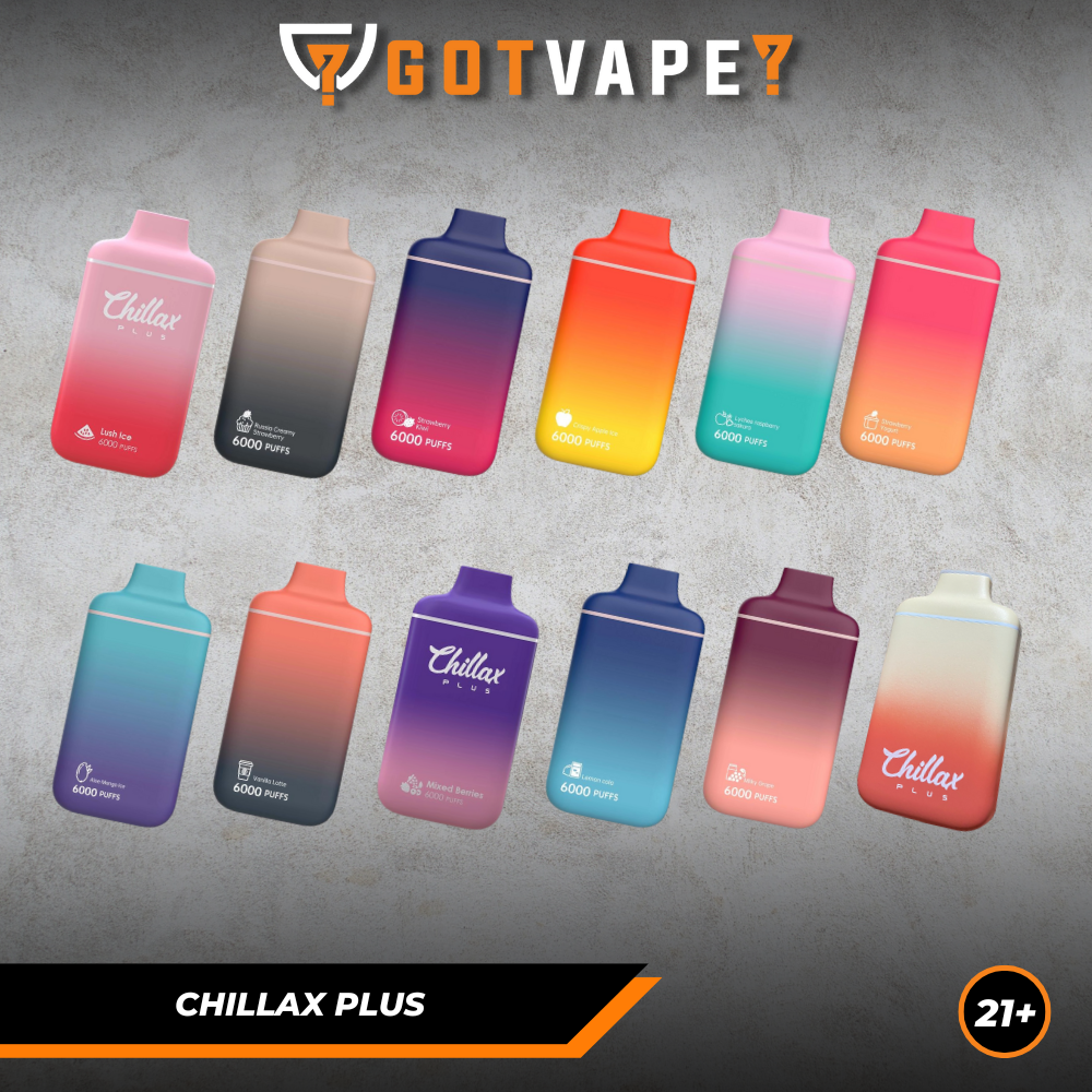 CHILLAX PLUS 6000PFFS DISPOSABLE 100% ORIGINAL | Lazada PH