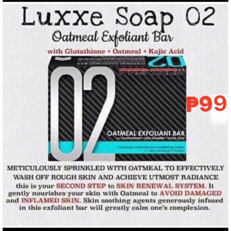 100% AUTHENTIC FRONTROW's LUXXE SOAP 2 , 3, 1 !!! COD!!! | Lazada PH