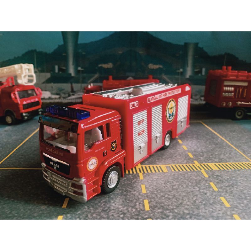 True BFP 1:64 Scale Fire Truck Pumper Engine Diecast Brand New ...