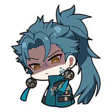 Wuthering Waves Character's EMOJI/CHIBI | Laminated Waterproof Vinyl ...