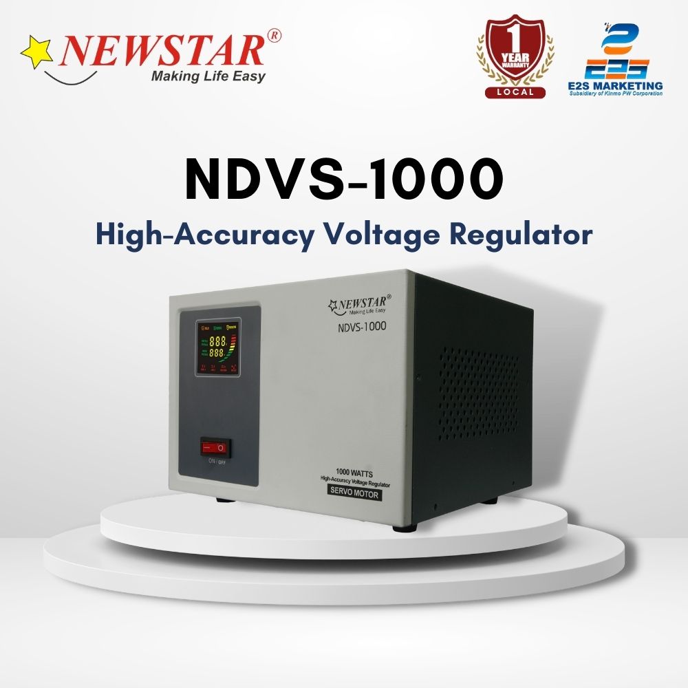 Newstar AVR Servo Motor Type Automatic Voltage Regulator 1000W NDVS ...