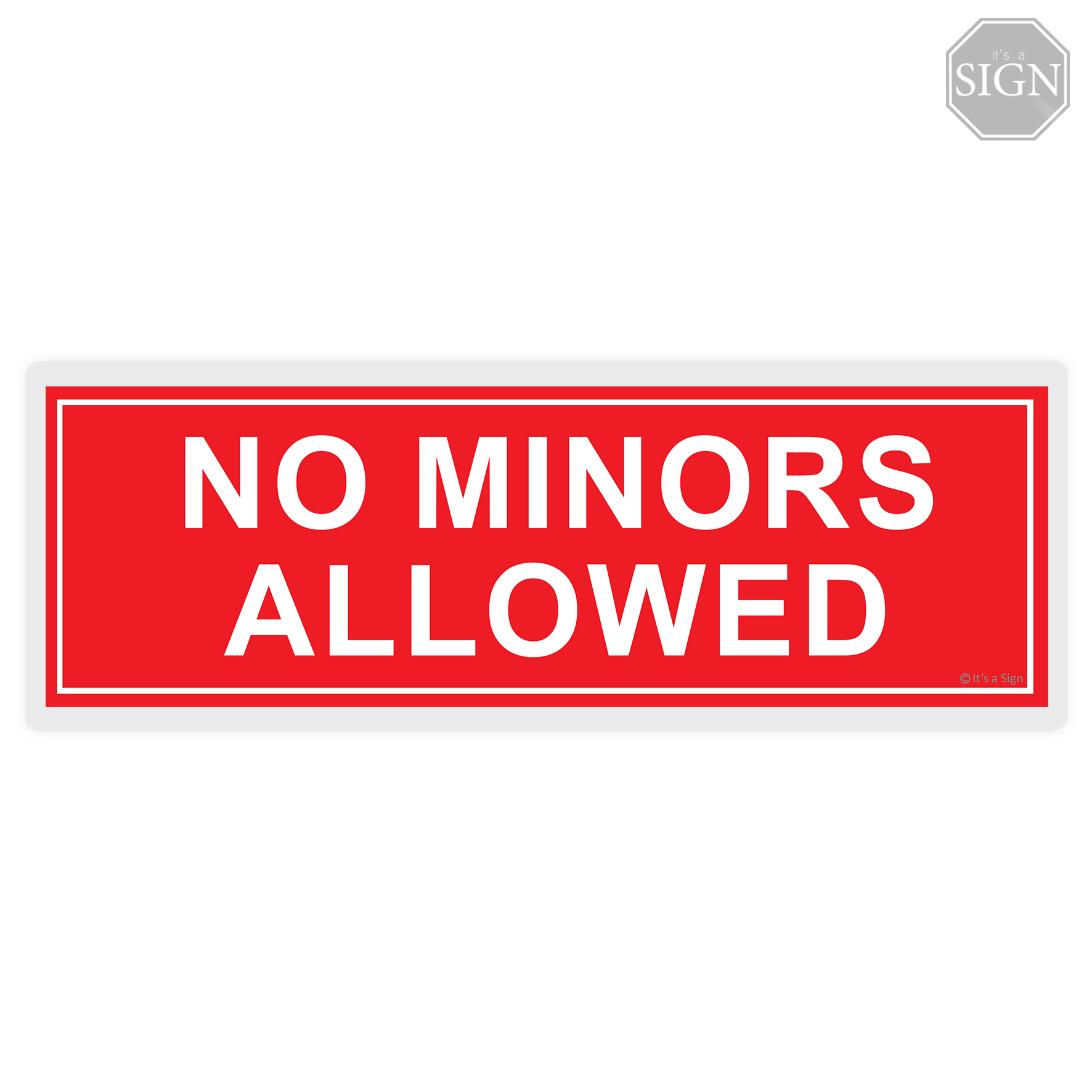 No Minors Allowed Sign Laminated Signage 4 X 11 Inches Lazada PH No Minors Allowed Sign Laminated Signage 4 X 11 Inches Lazada PH