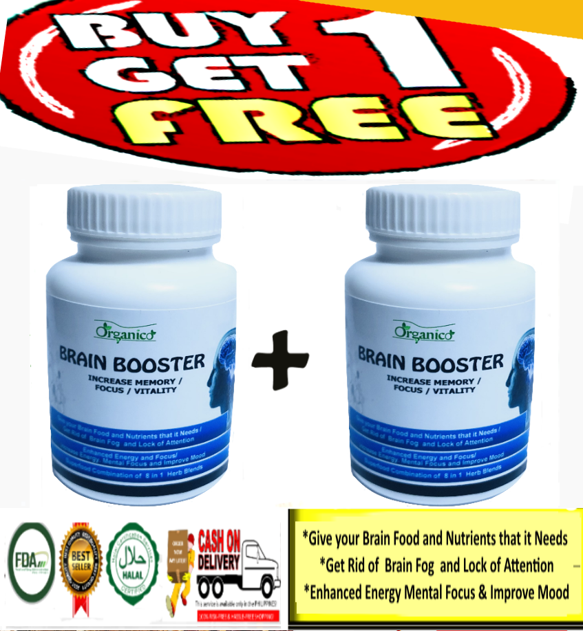Bundle of 2 Highest Potency Brain Booster Increase Memory Focus ...