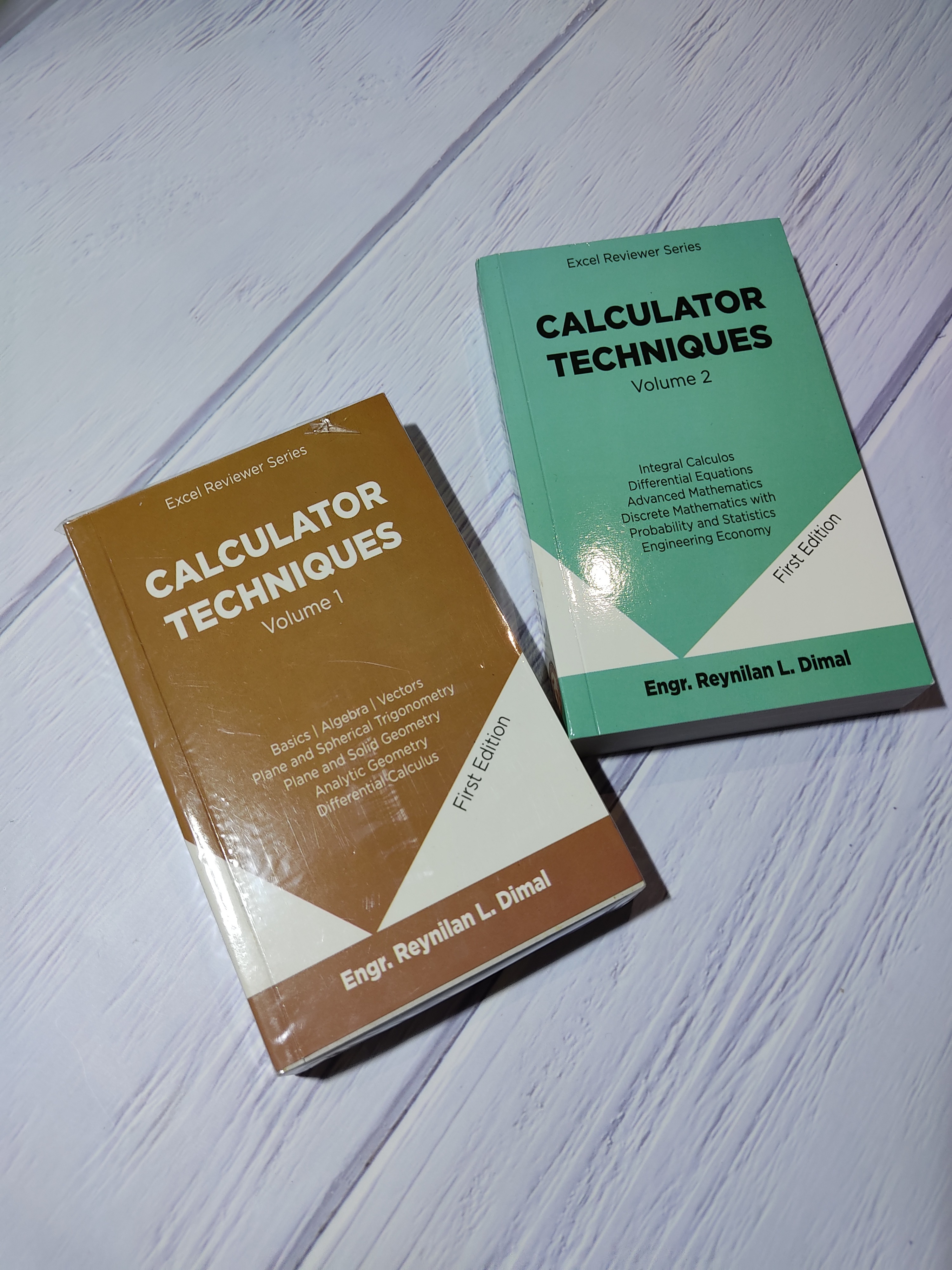 Calculator Techniques Volume 1 & 2 (2 books) By Dimal | Lazada PH
