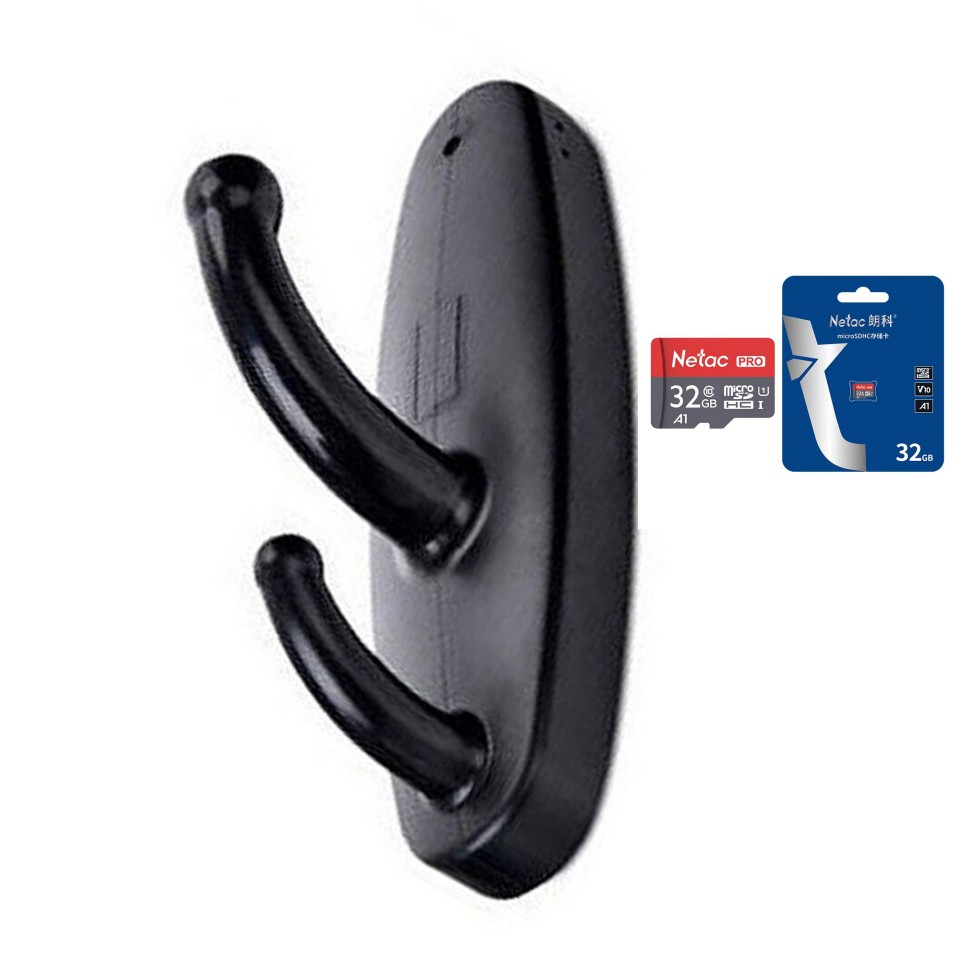 Hidden camera hook For Wall Cctv Hidden Mini Spy Camera Support Memory ...