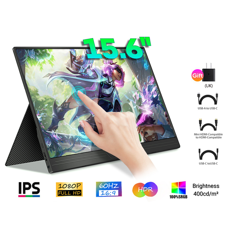 EXPOSE Touch Portable Gaming Monitor Touch Screen For Switch XBOX PS4 ...