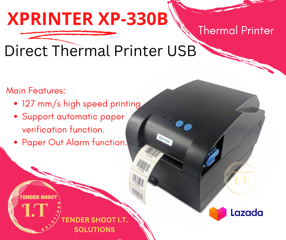 Brand New! Original! XPrinter XP-330B XP 330B XP330B USB + Bluetooth ...