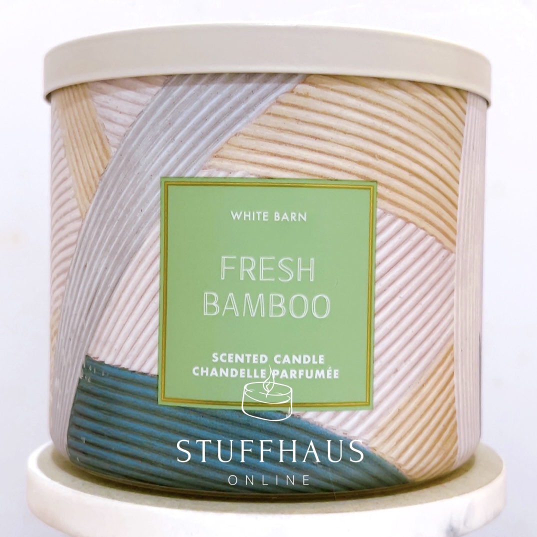Bath and Body Works FRESH BAMBOO Wick Scented Candle | Lazada PH