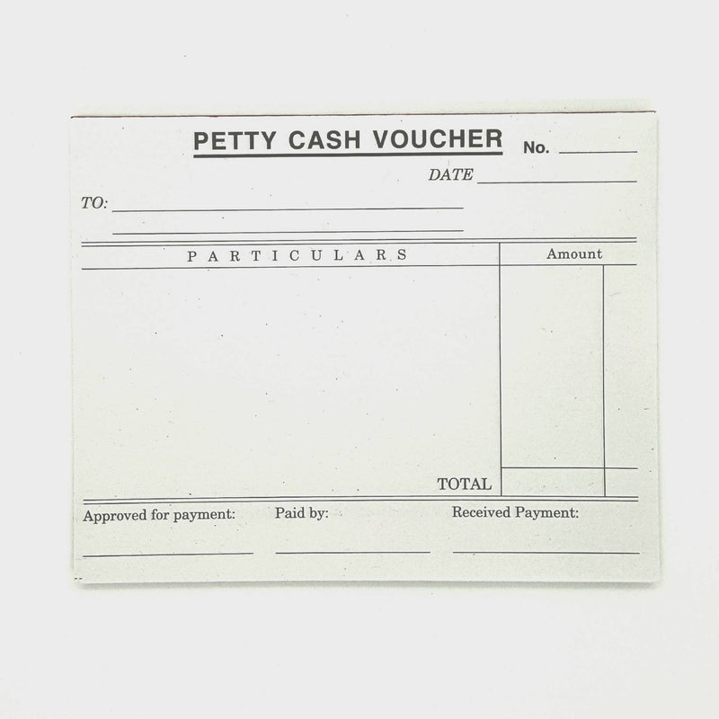 Petty Cash Voucher 10 Booklet BY CAS Lazada PH