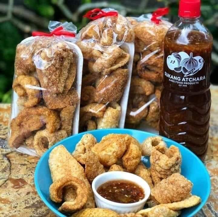 Chicharon Backfat crunchy chicharon Chicharon Crunchy Chichacorn 200 ...