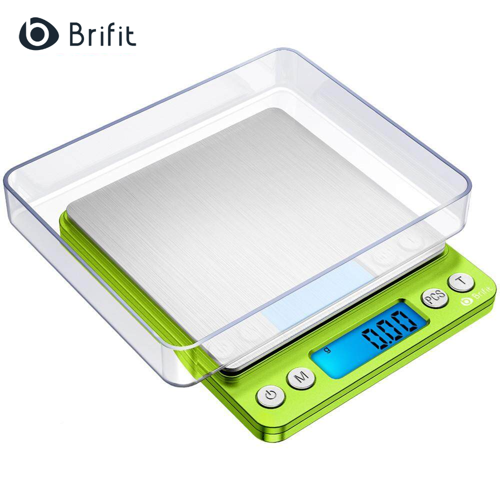 Brifit Upgraded Kitchen Scale, 500g/ 0.01g Digital Scale, High ...
