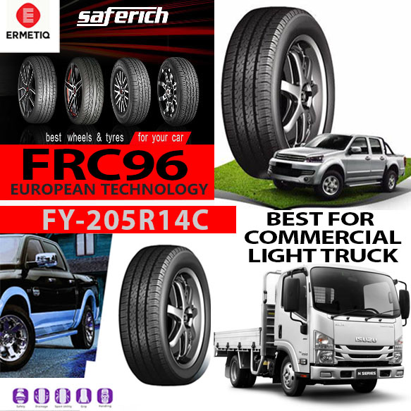 The Saferich FY-205R14C is a high performance, all-weather tire. This ...