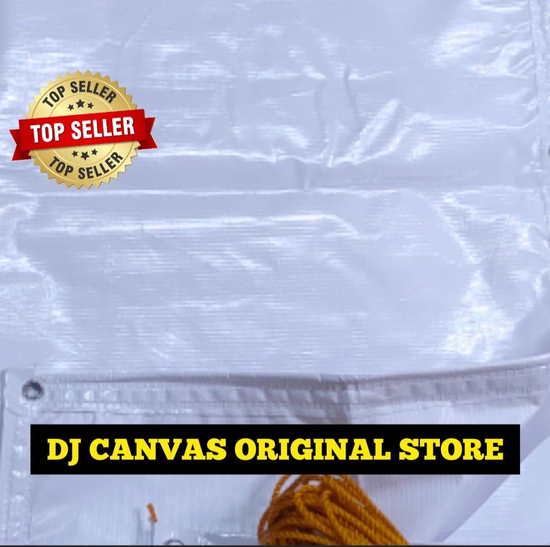 6ft x 6ft TRANSPARENT ROLL UP WITH COLORED TRAPAL WITH ROPE - LONA ...