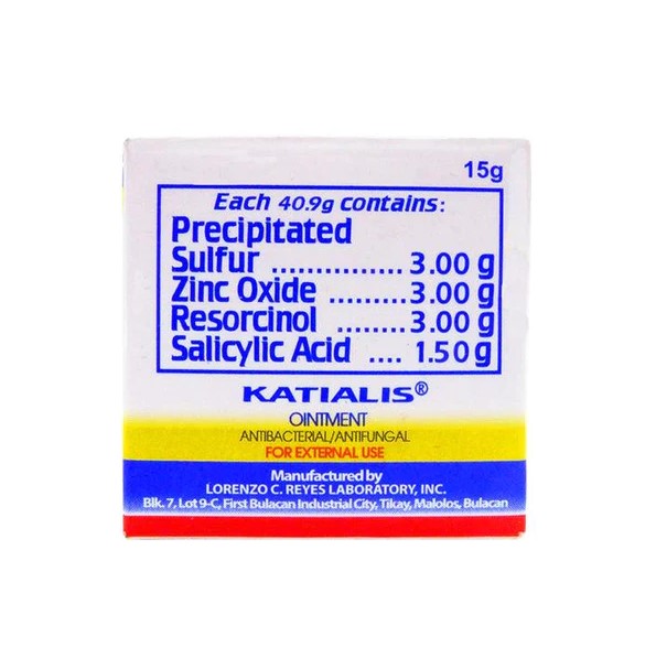 KATIALIS Ointment Antibacterial/Antifungal 15g | Lazada PH