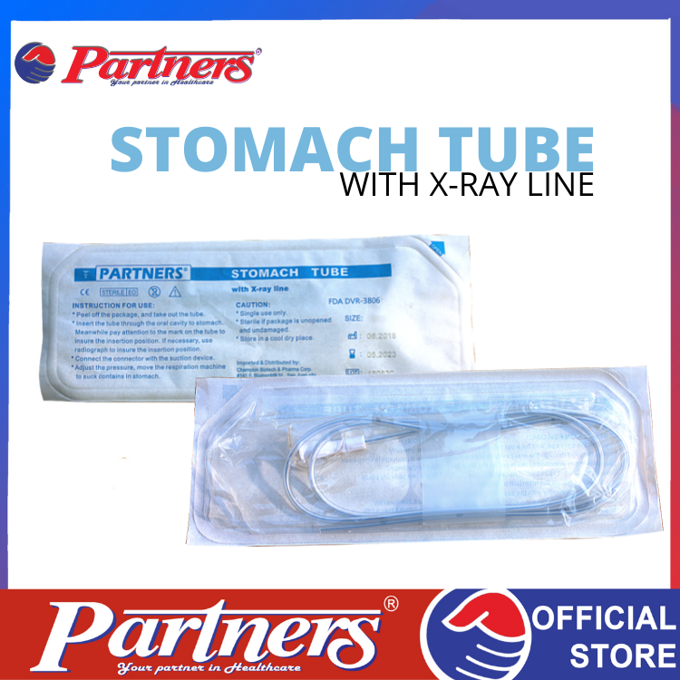 PARTNERS NGT STOMACH TUBE FR.14 (50 PCS/BOX) | Lazada PH
