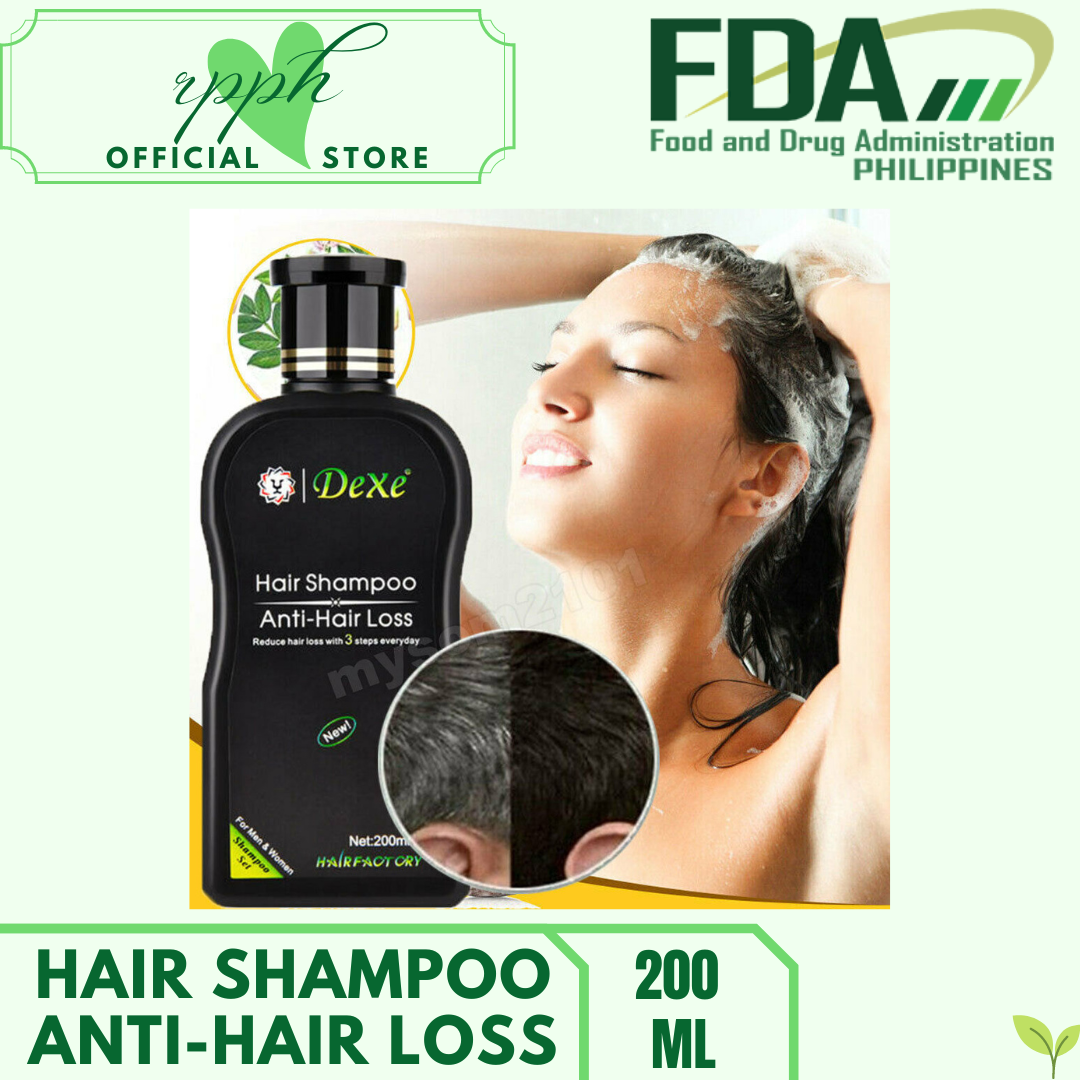 Dexe Black hair Shampoo 25mlx10 Anti Hair Loss Shampoo With Advance ...
