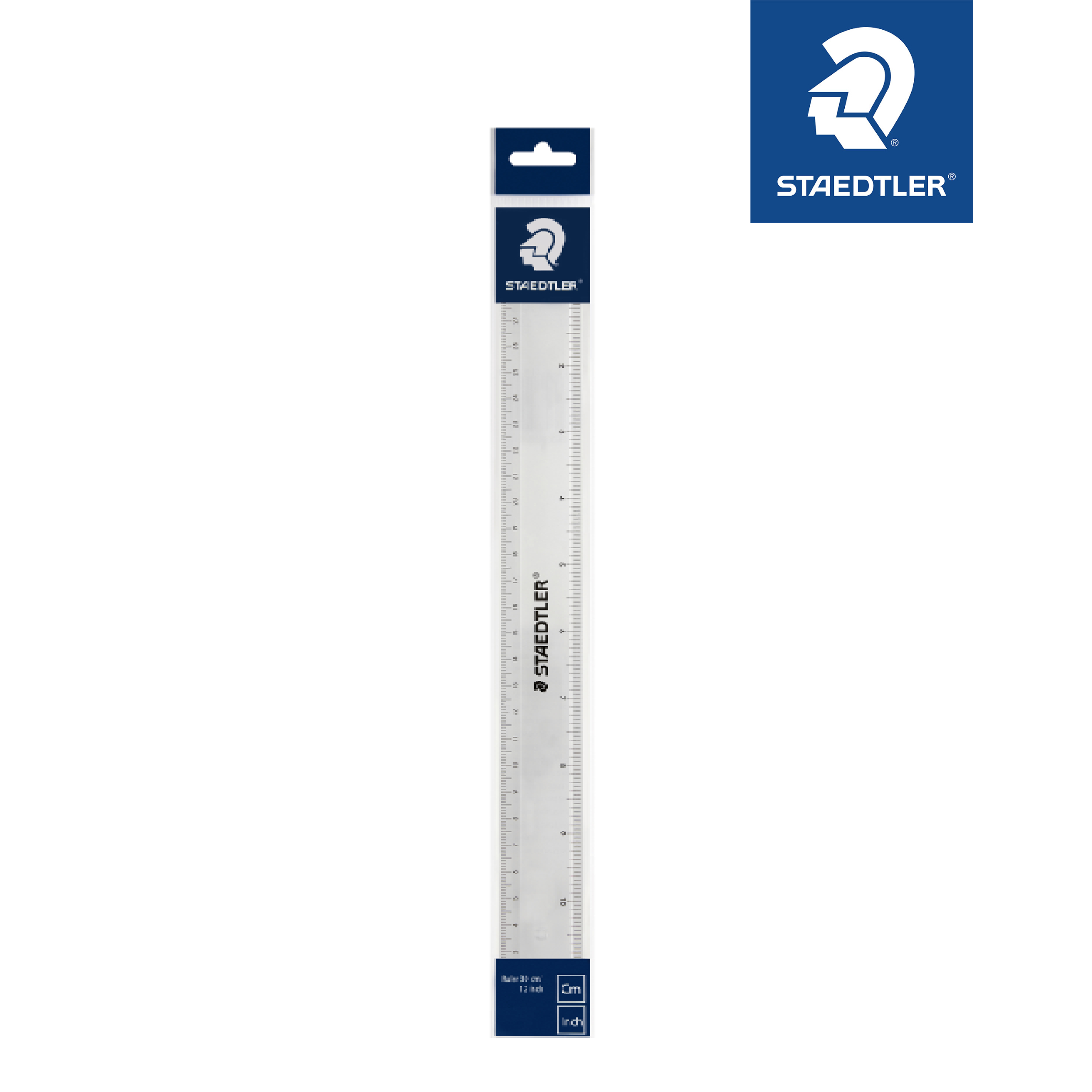 STAEDTLER TRANSPARENT RULER IN PLASTIC BAG 30CM (12IN) | Lazada PH