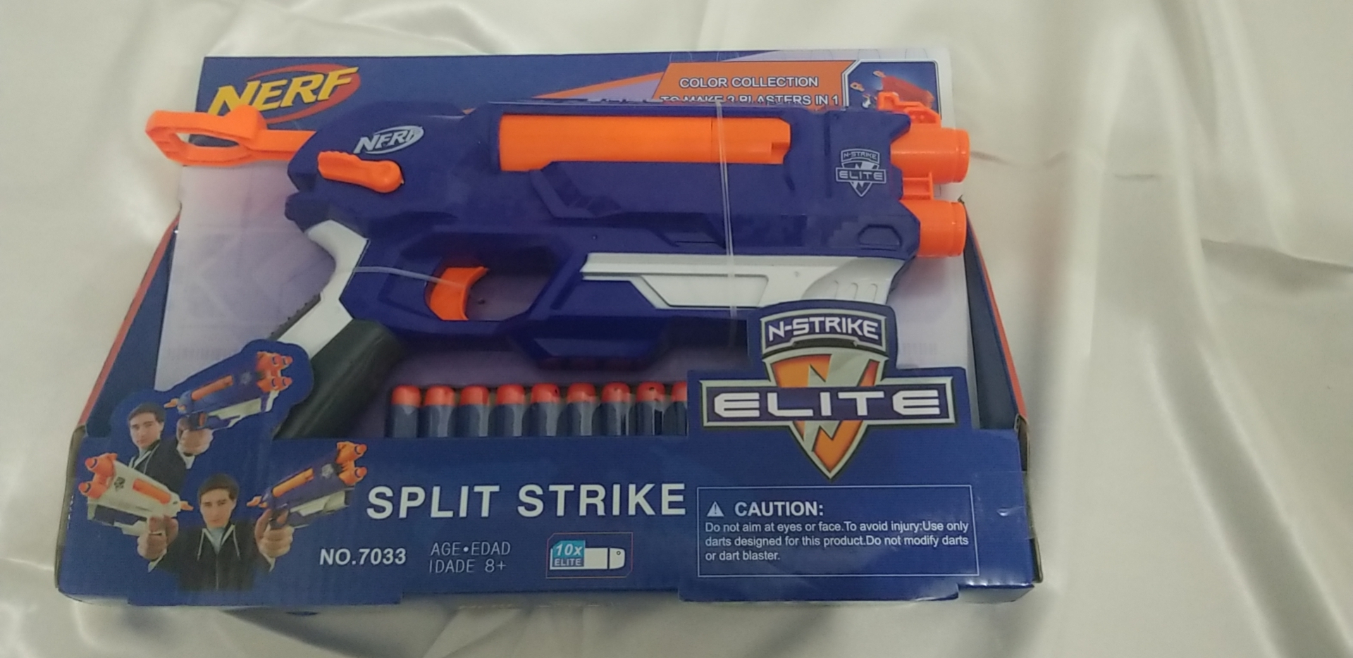 FUN NERF BLASTER GUN split strike gun toy gun for kids | Lazada PH