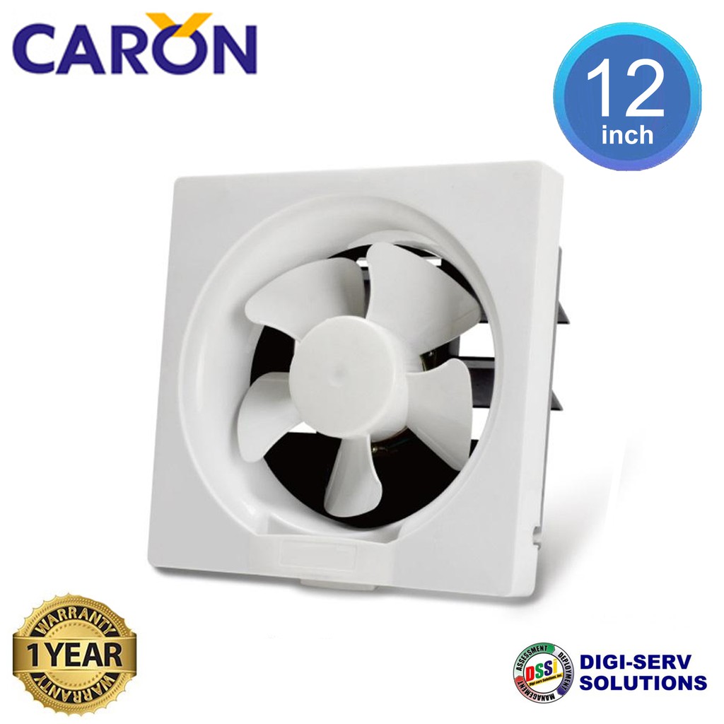 Caron APB Plastic Square Louver Exhaust Fan (12-inch) | Lazada PH