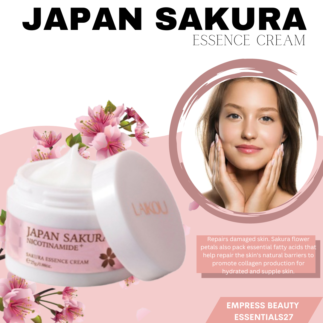 Original JAPAN SAKURA Nicotinamide Cream Niacinamide Vitamin C ...