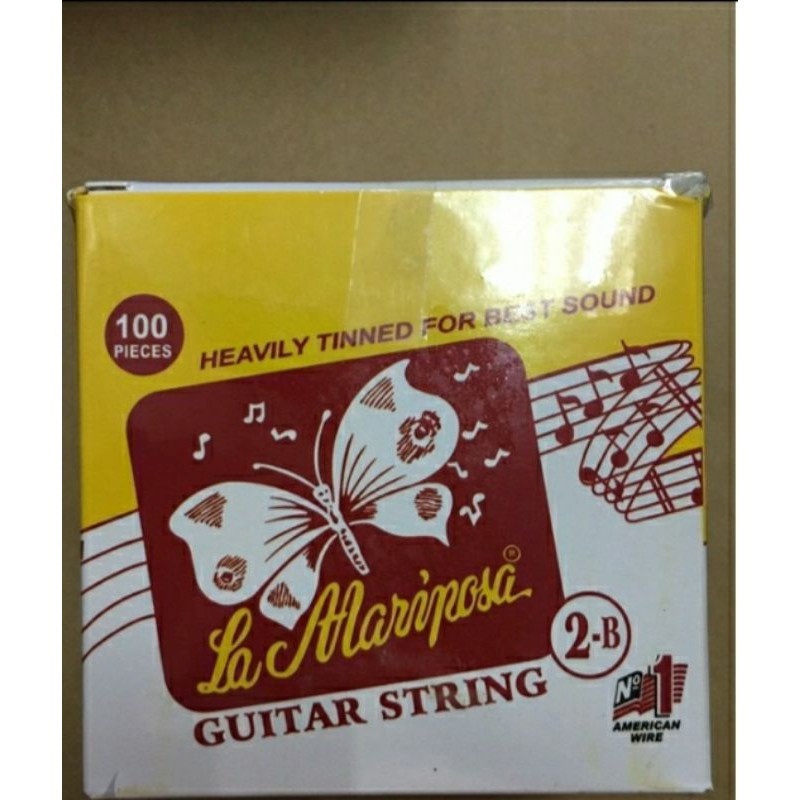 1box 100pcs La Mariposa guitar String for Electric and Acoustic Guitar ...